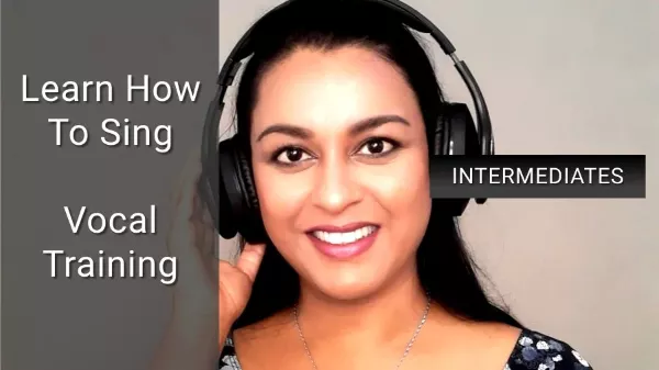 Learn How to Sing: Vocal Training Intermediate Level TUTORIAL ...