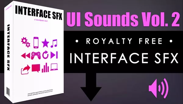 GameDev Market INTERFACE SFX Vol.2 WAV - Freshstuff4you